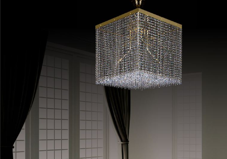 Svetilke v dnevni sobi in kuhinji, Tradicionalni češki kristalni lestenci